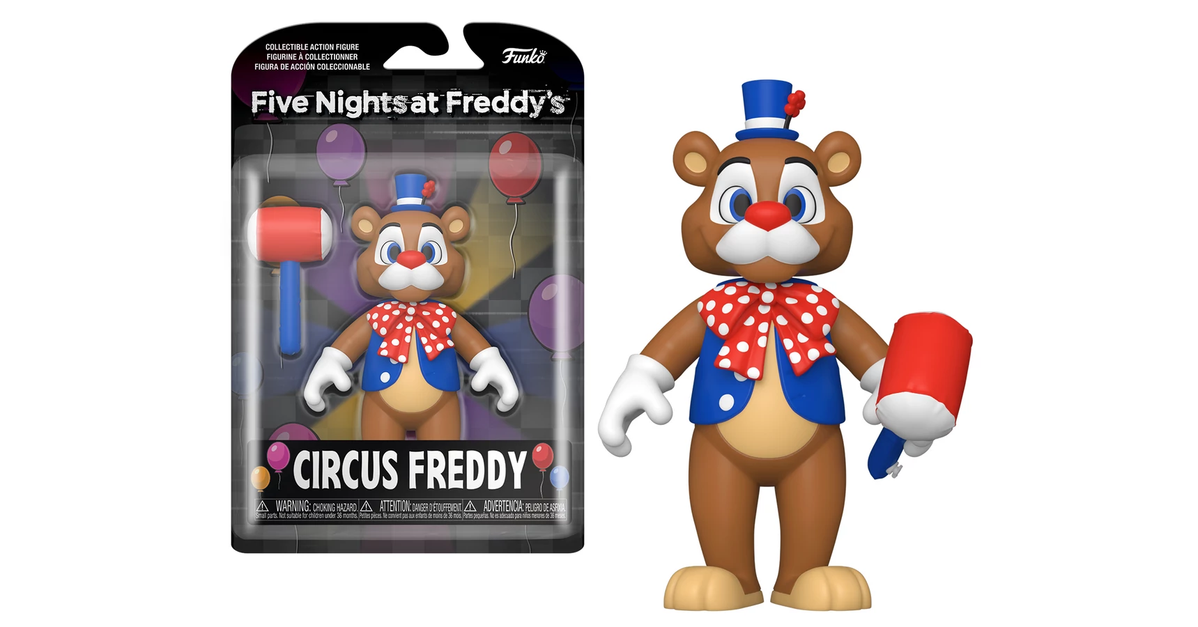 Action Figure: FNAF SB - Circus Freddy figura