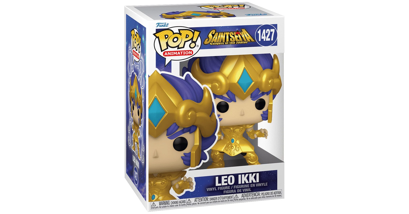 Funko POP! Animation: Saint Seiya - Gold Leo Ikki figura