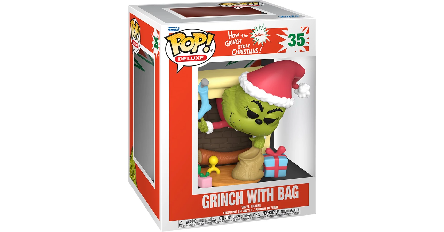 Funko POP! Deluxe: How the Grinch Stole Christmas - Grinch figura #35