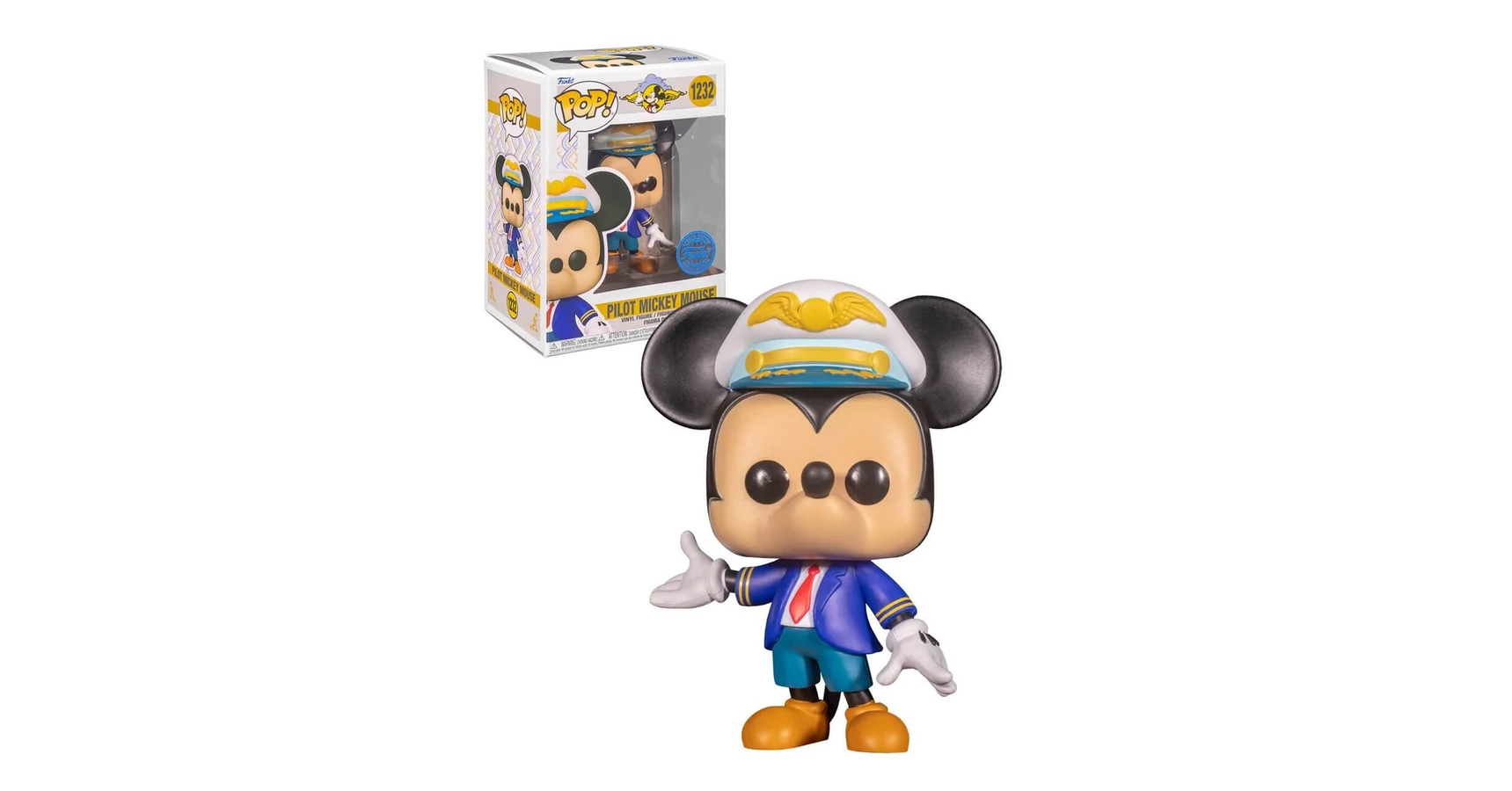 Funko Pop! Disney: Pilot Mickey Mouse figura #1232