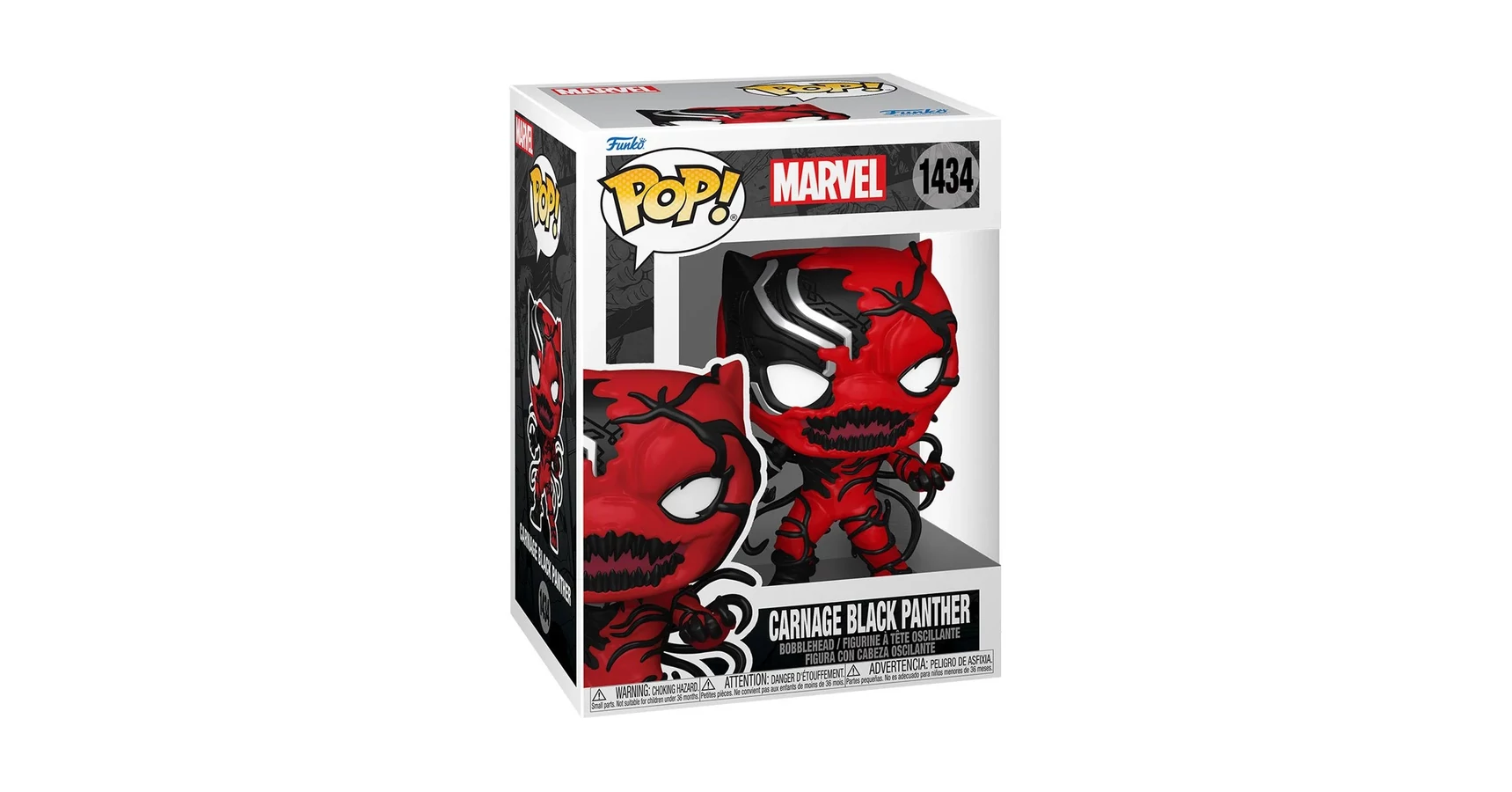 Funko POP! Marvel: Carnage Black Panther figura #1434