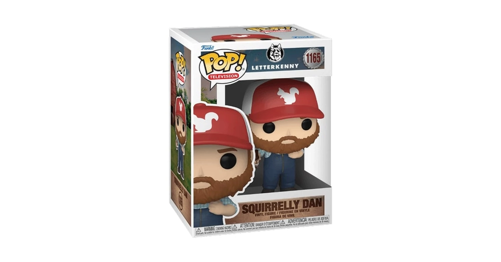 Funko POP! Television: Letterkenny - Squirrelly Dan figura