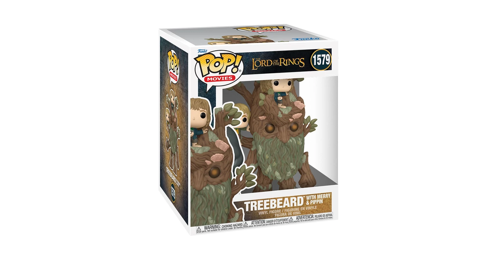 Funko POP! Super: The Lord of the Rings - Treebeard w/Mary & Pip figura ...