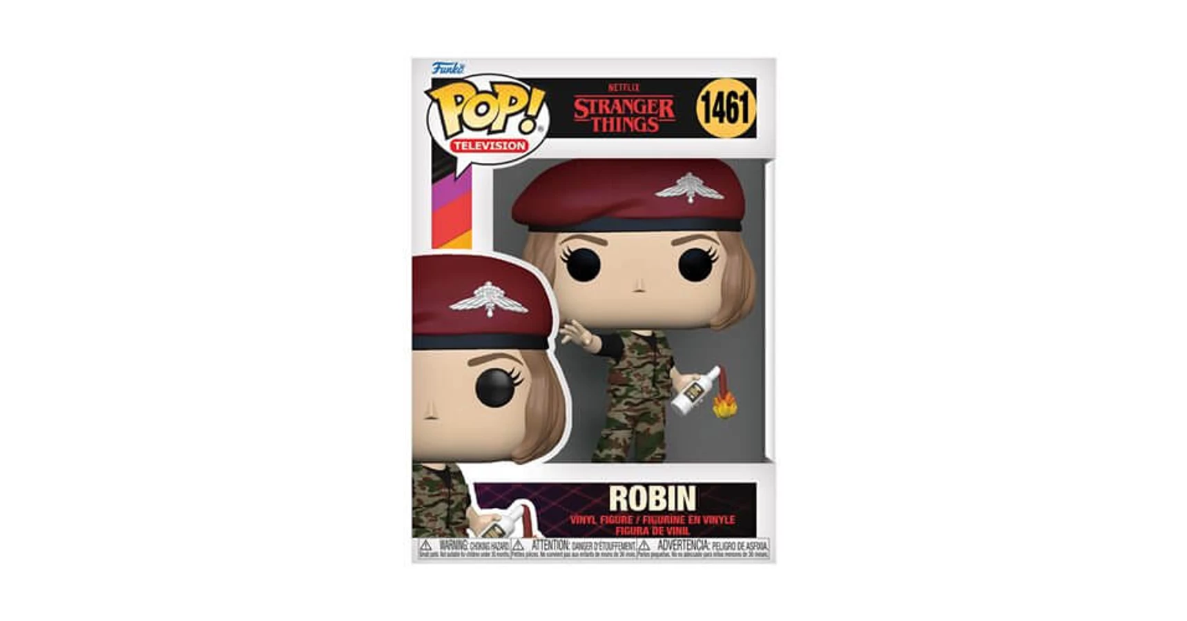 Funko POP! Television: Stranger Things - Hunter Robin w/cocktail figura ...