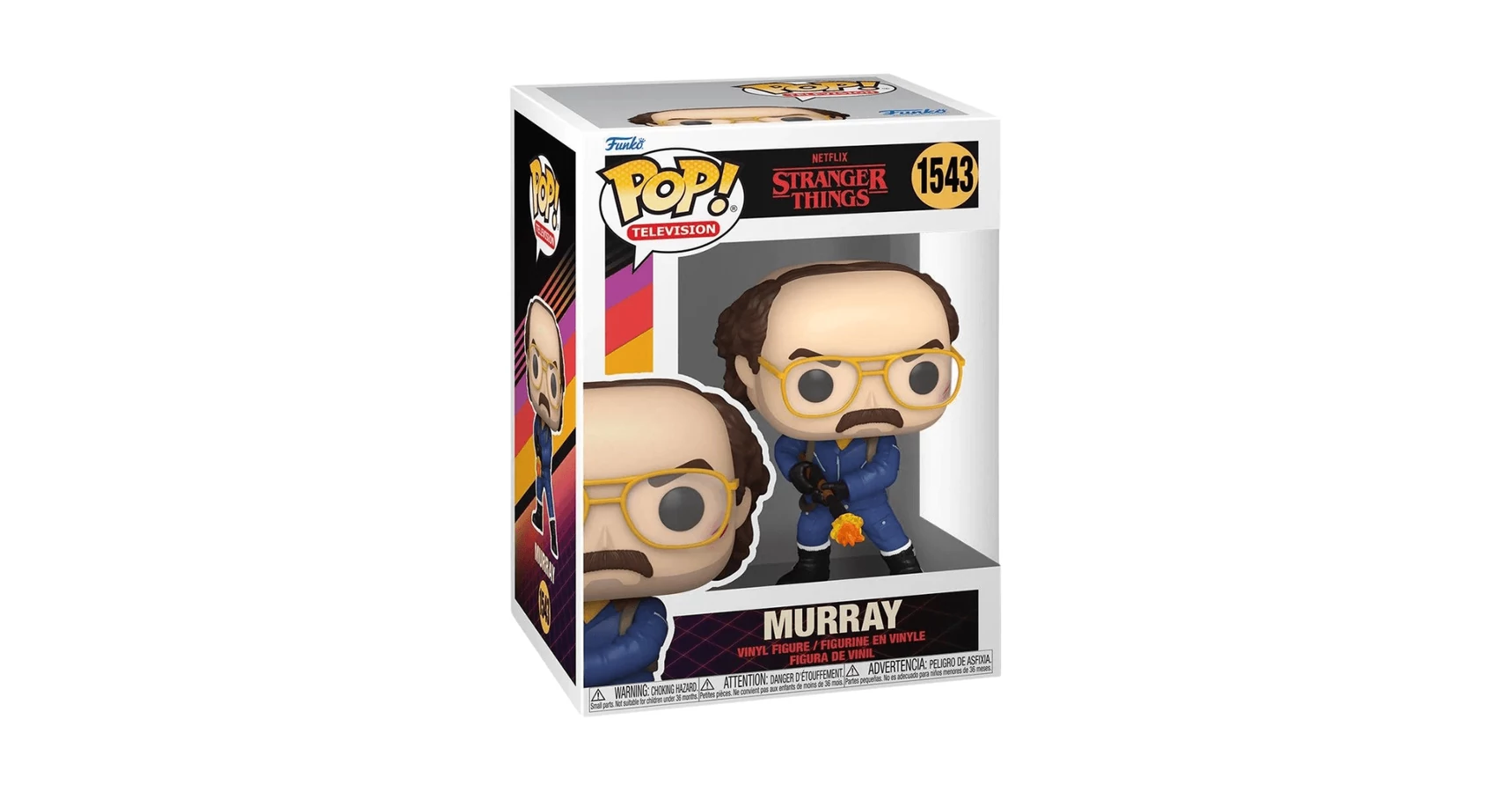Funko POP! Television: Stranger Things S4 - Murray figura #1543
