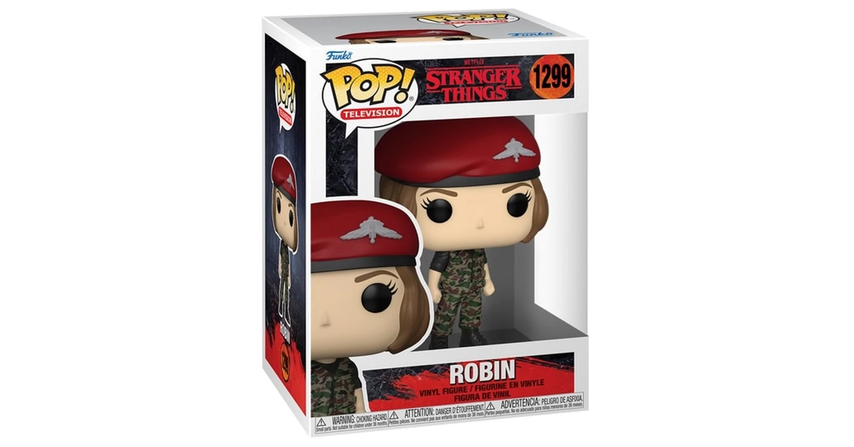Funko POP! TV: Stranger Things - Hunter Robin figura #1299
