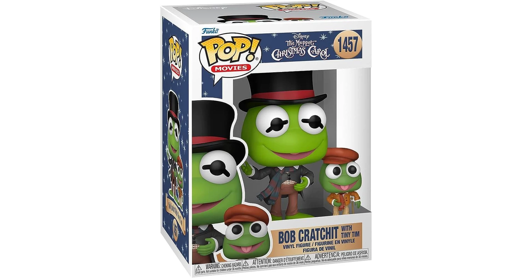 Funko POP!&Buddy: The Muppet Christmas Carol - Kermit w/Tiny Tim figura