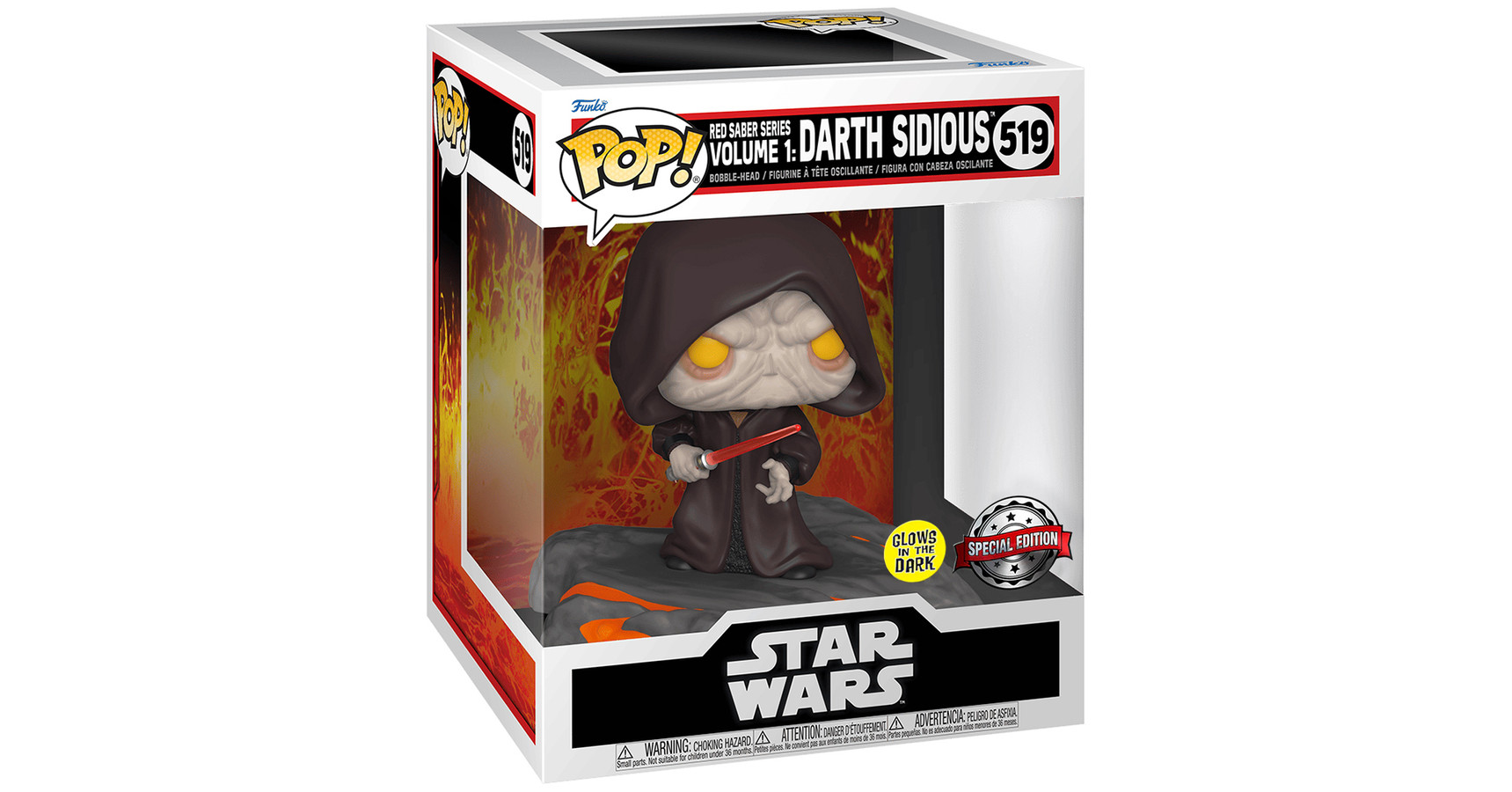 Funko Pop! Deluxe Disney: Star Wars Sith - Darth Sidious