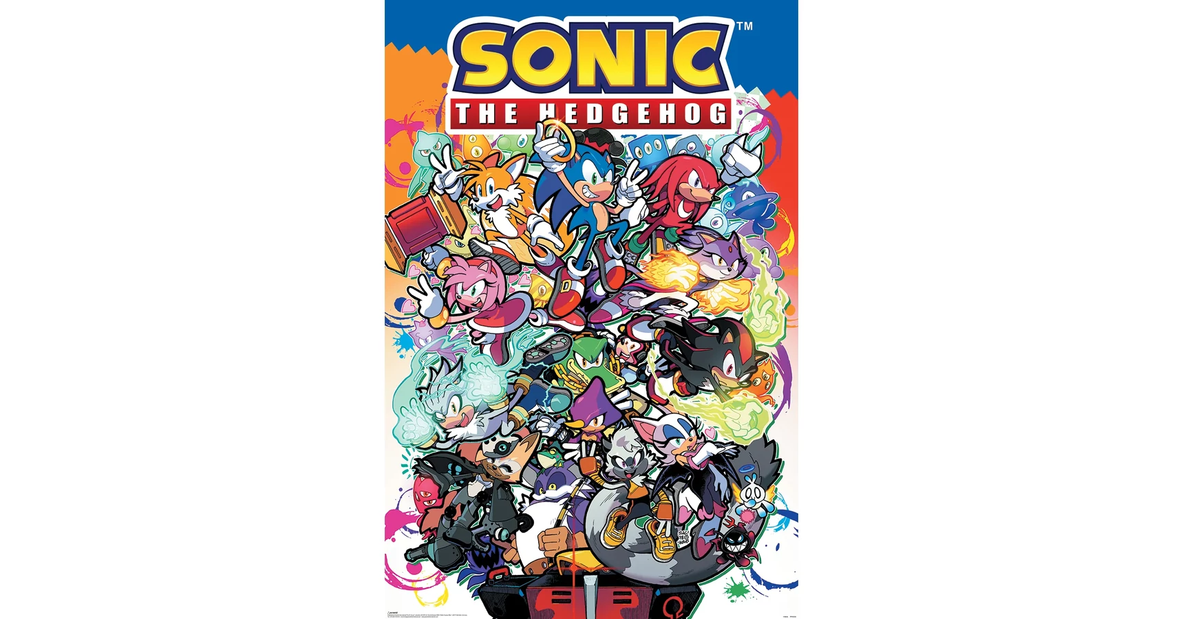 Sonic the Hedgehog (SONIC COMIC CHARACTERS) maxi poszter
