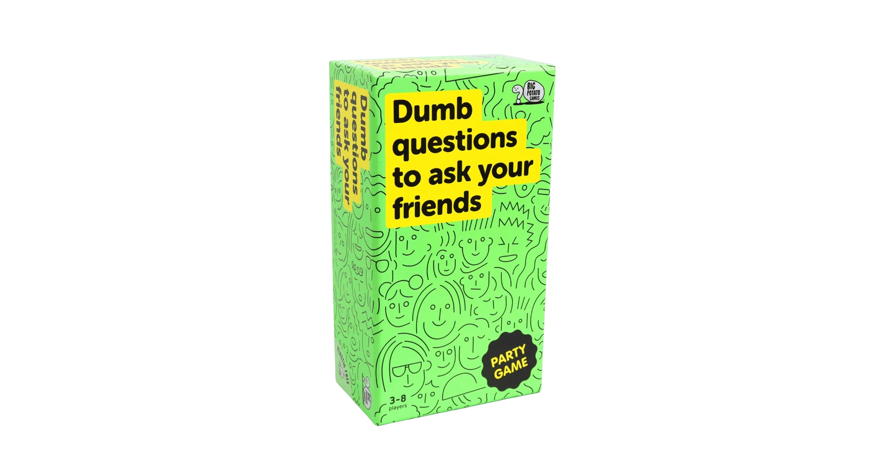 Dumb Questions To Ask Your friends társasjáték, angol nyelvű