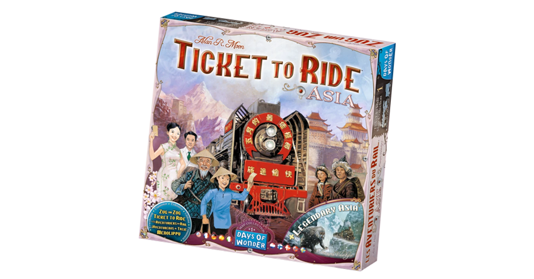 TTR Map Coll. #1 Asia, angol nyelvű kiegészítő - Reflexshop