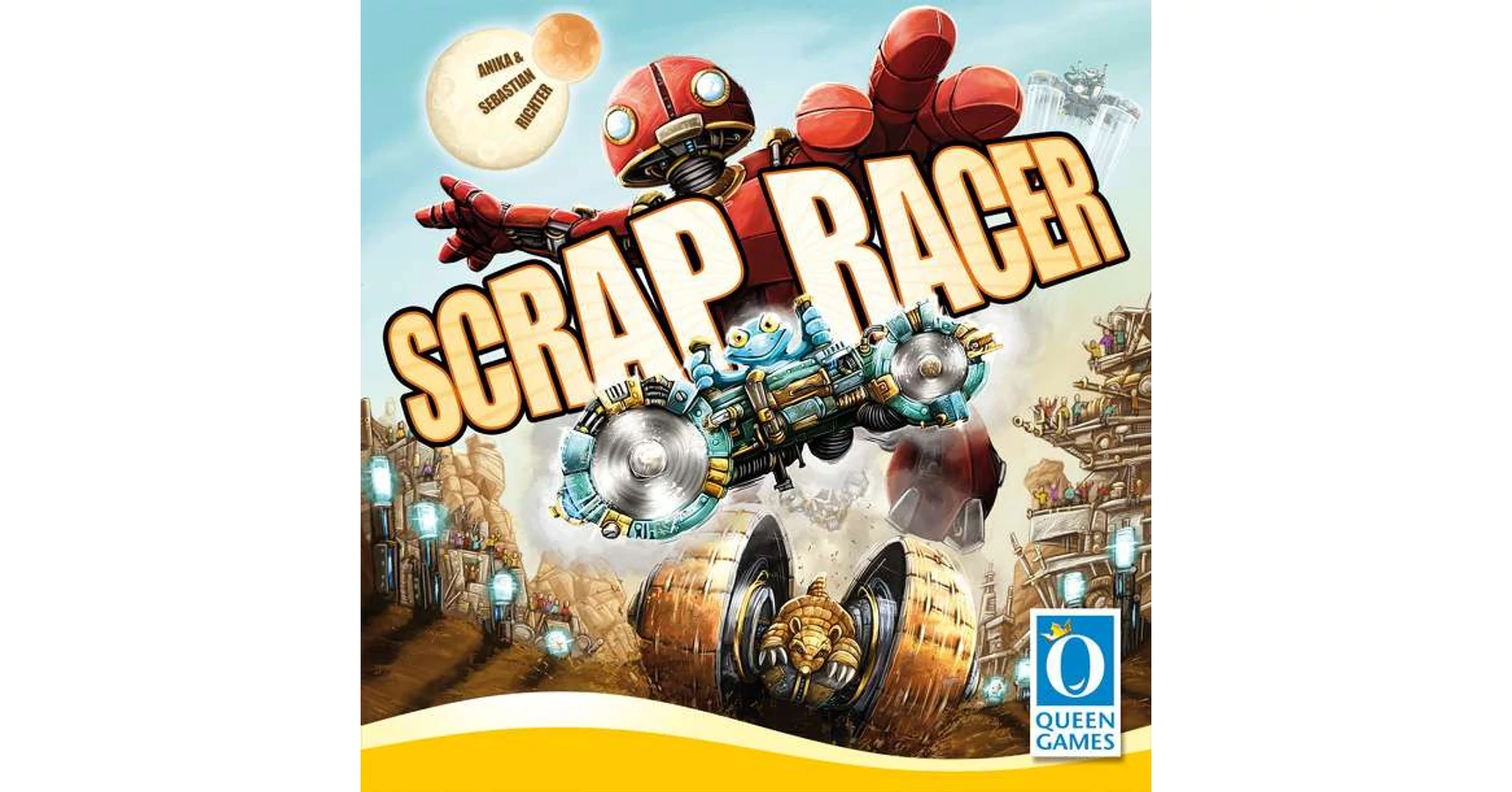 Scrap Racer társasjáték - Reflexshop