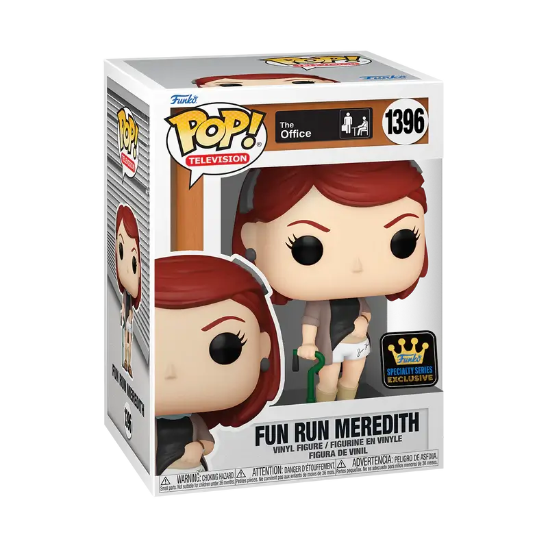 Funko POP! TV: The Office - Fun Run Meredith (Funko Exclusive) figura #1396