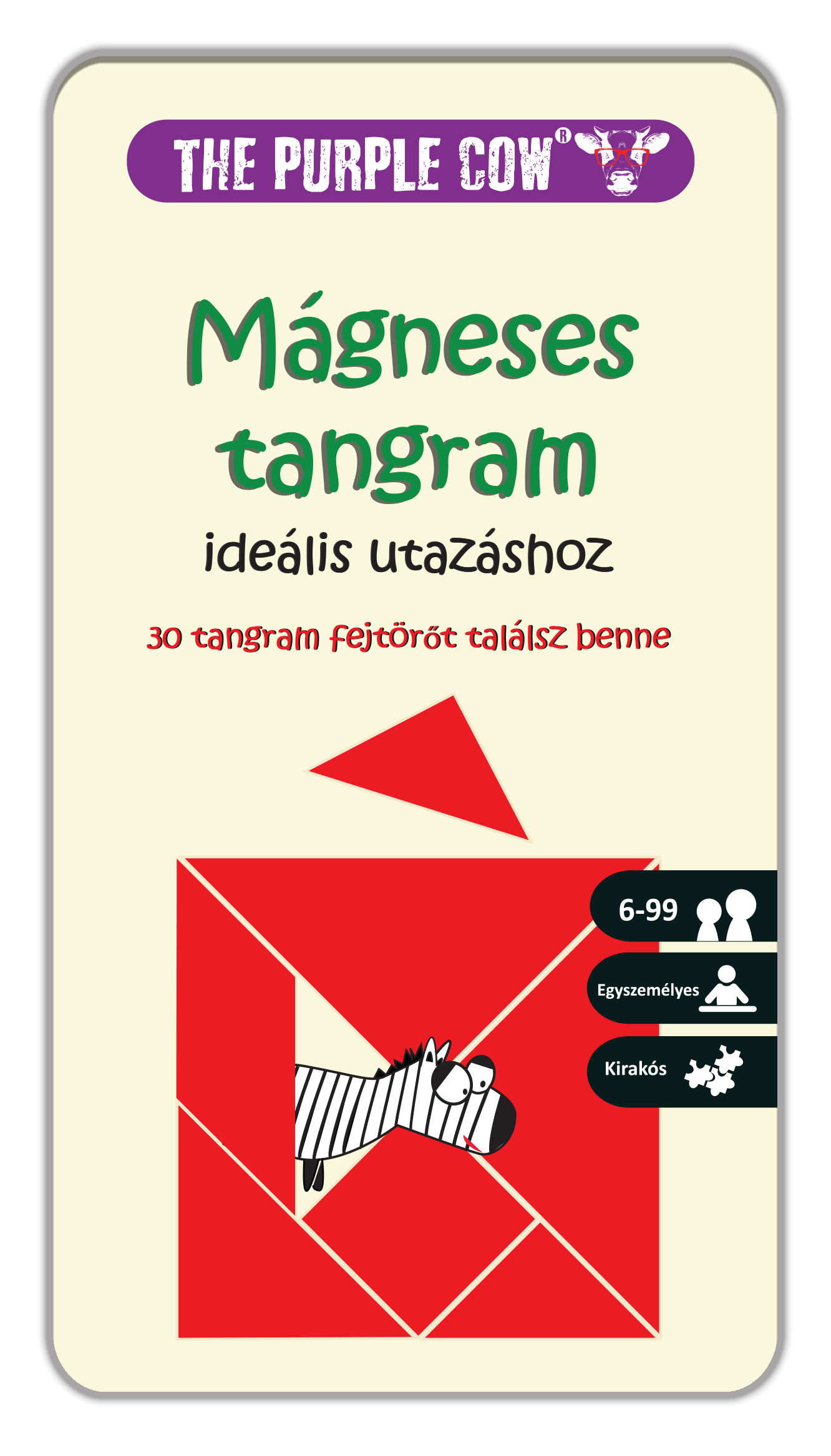 Purple Cow: Mágneses tangram - Reflexshop